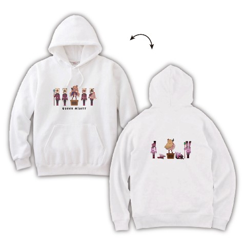 【Optie Animation】パーカー WH アルエット（XLサイズ） / vvstore