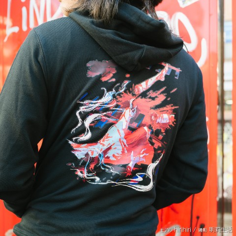 【Optie Animation】パーカー BK MARENOL（Lサイズ） / vvstore