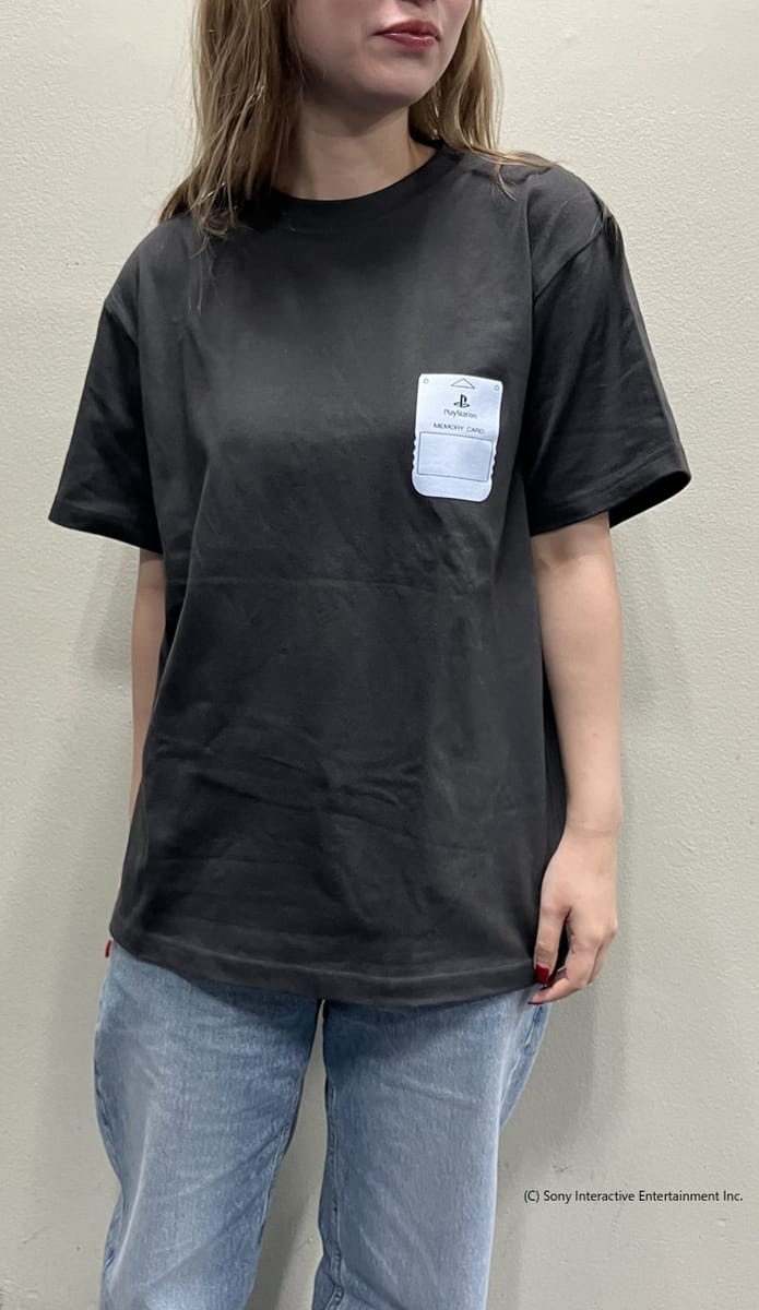 【PlayStation】メモリーカードTシャツ（Lサイズ） / vvstore