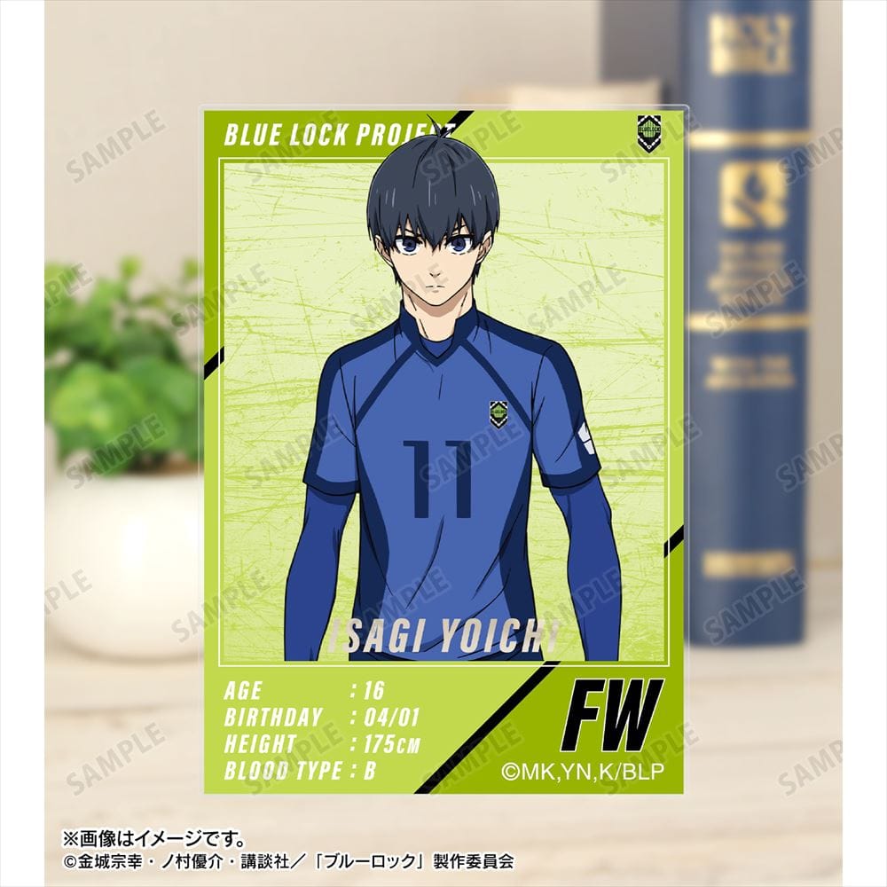 【ブルーロック】トレーディングアクリルカード(単位/BOX)(14個入) / vvstore