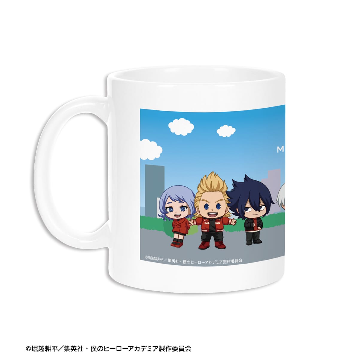 【僕のヒーローアカデミア】集合 ちびキャラ 赤い私服ver. マグカップ ver.A / vvstore