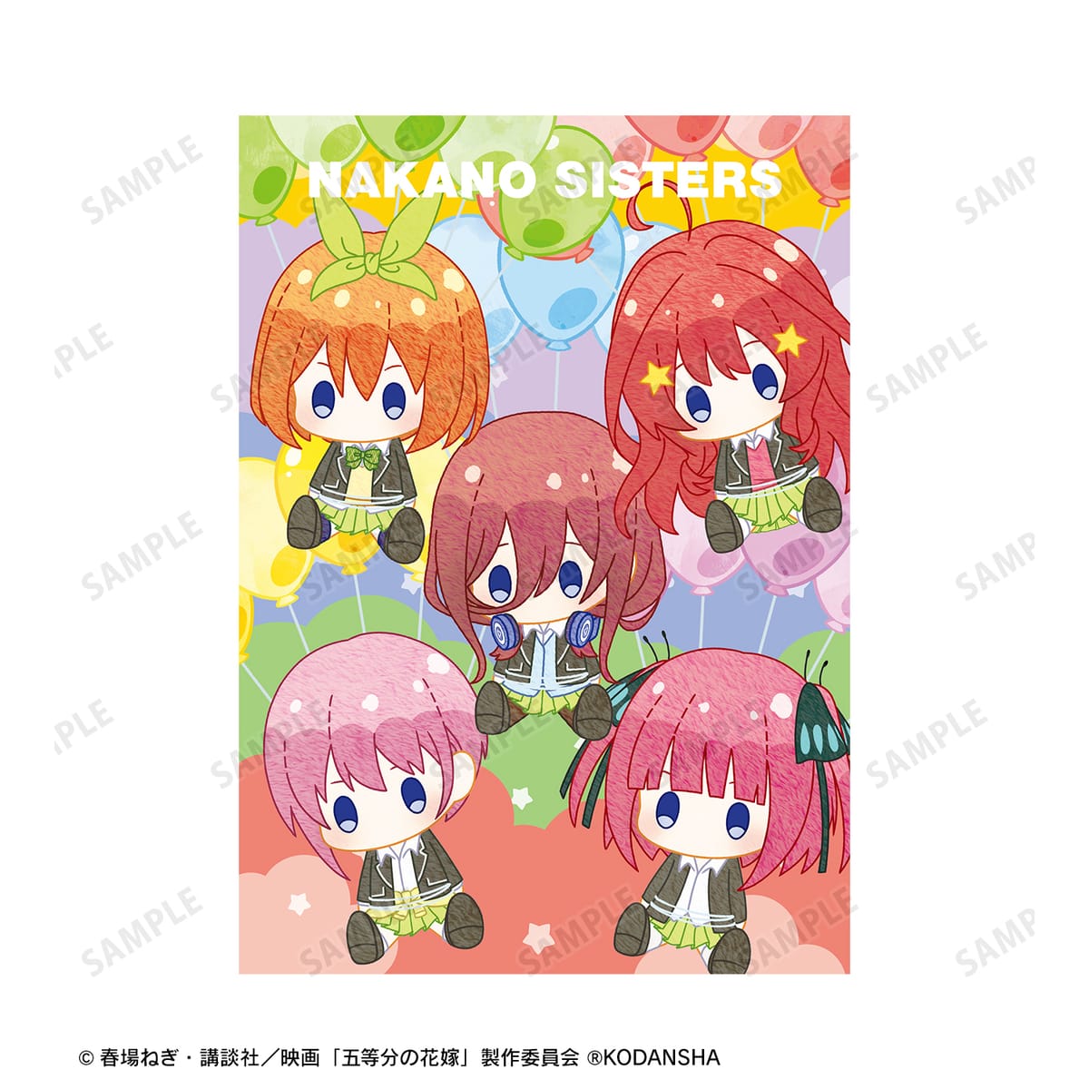 【五等分の花嫁】集合 POPOON Tシャツレディース(サイズ/L) / vvstore