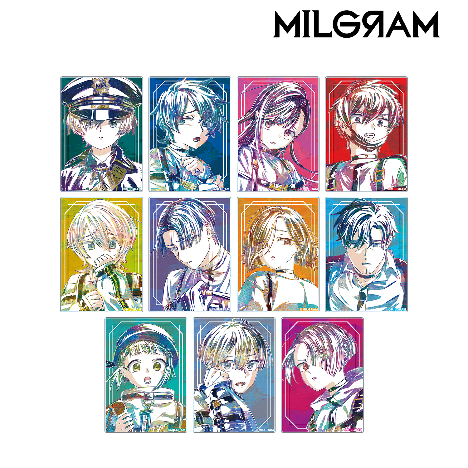 【MILGRAM -ミルグラム-】トレーディング Ani-Art アクリルカード(単位/BOX)(11個入) / vvstore