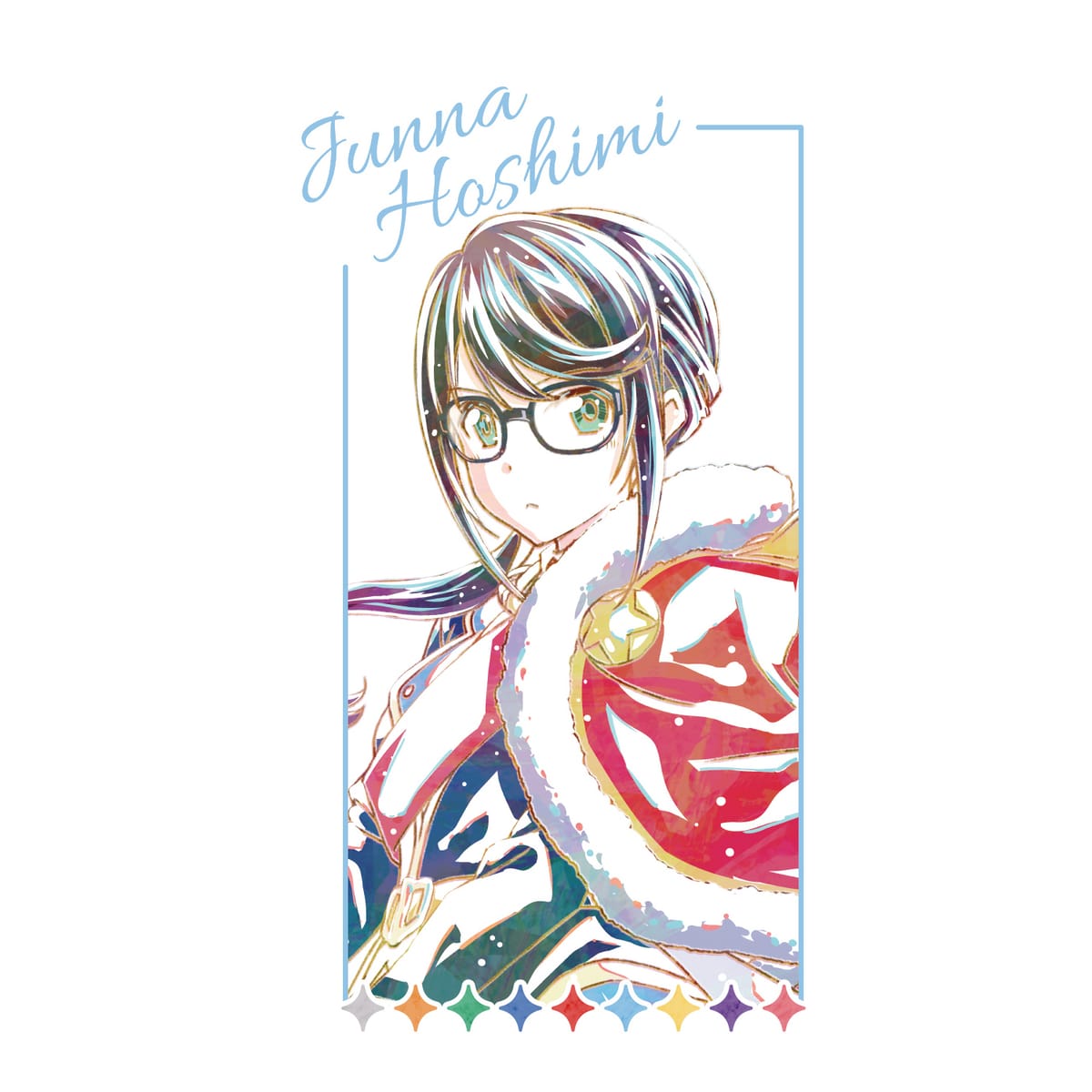 【少女☆歌劇 レヴュースタァライト】Ani-Art Tシャツ（星見純那）レディース(サイズ/L) / vvstore